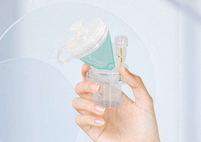 VM 101 Vibrating Mesh Technology Nebulizer ลดการแพร่กระจายยา